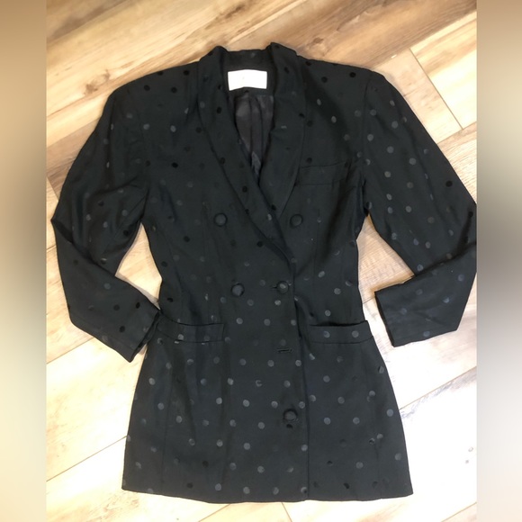 Michelle Stuart | Jackets & Coats | Vintage Michelle Stuart Black On ...